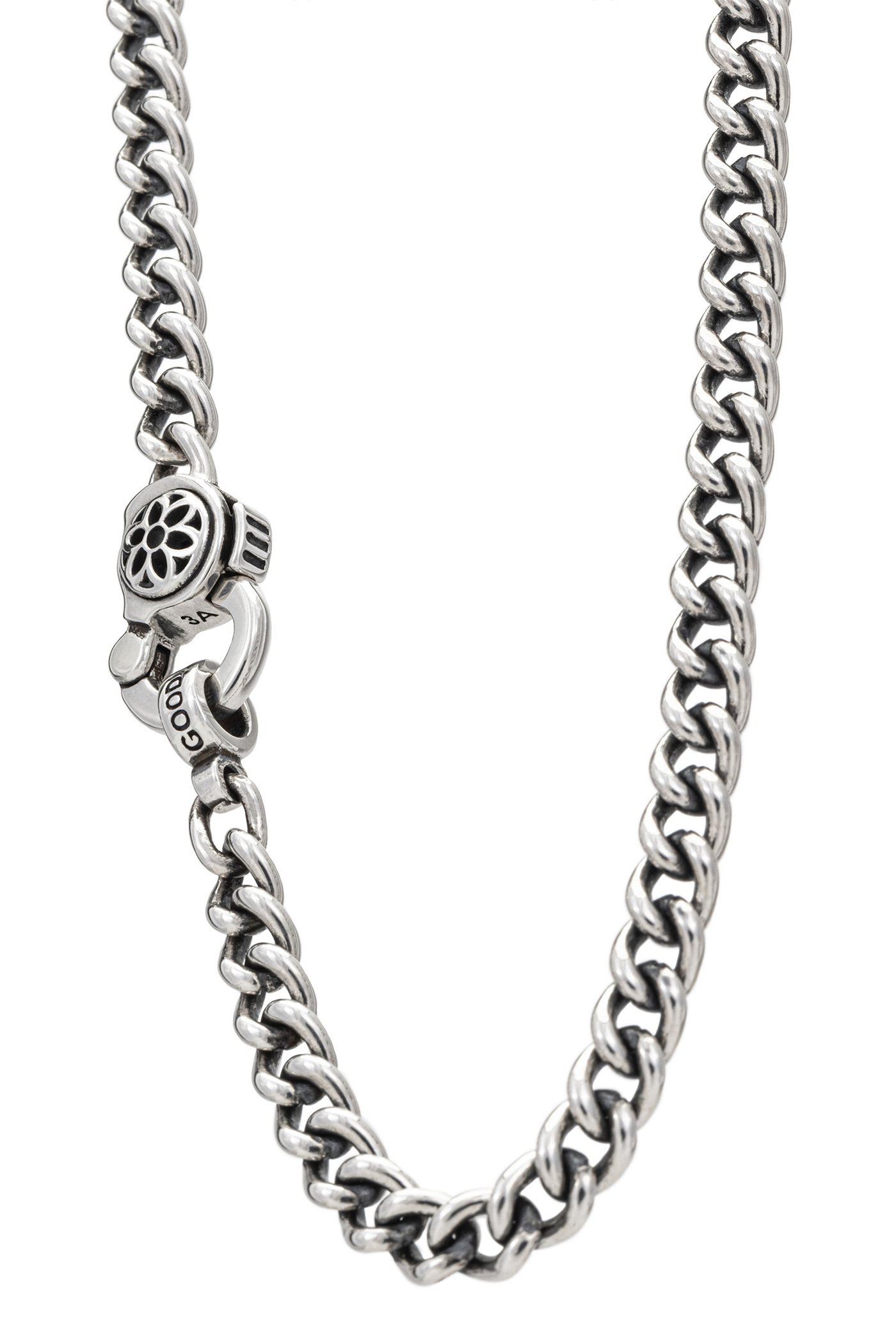 GOOD ART HLYWD-Necklace-Curb Chain #3 - Black Riot HK